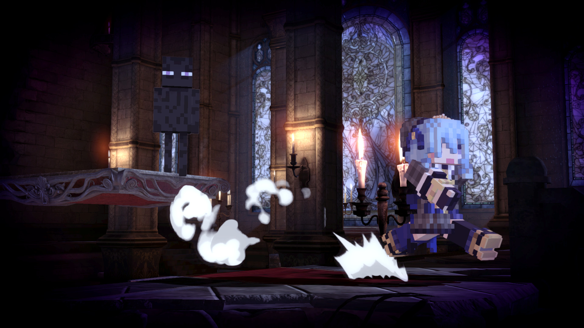 Hololive 3rd Generation + Suisei 3D Minecraft Mod for Super Smash Bros ...