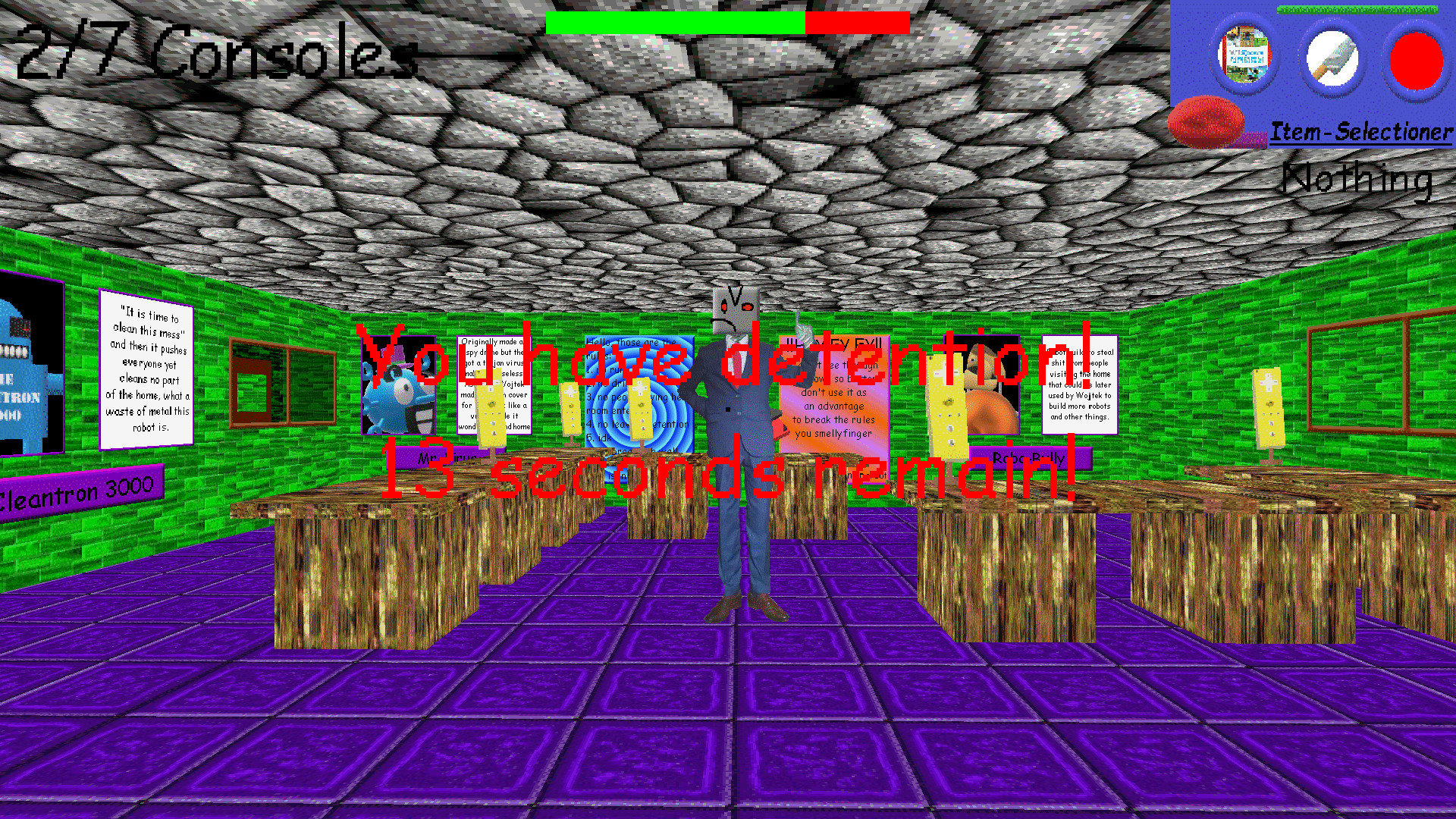 Wojtek's Home Of Robotic And Consoles Mod for Baldi's Basics | Baldi Mods