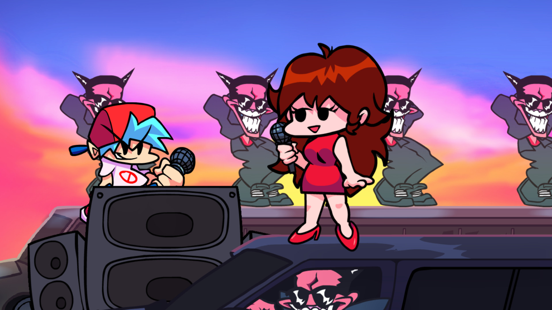 Oh God No But Gf And Bf Sing it Mod for Friday Night Funkin' | FNF Mods