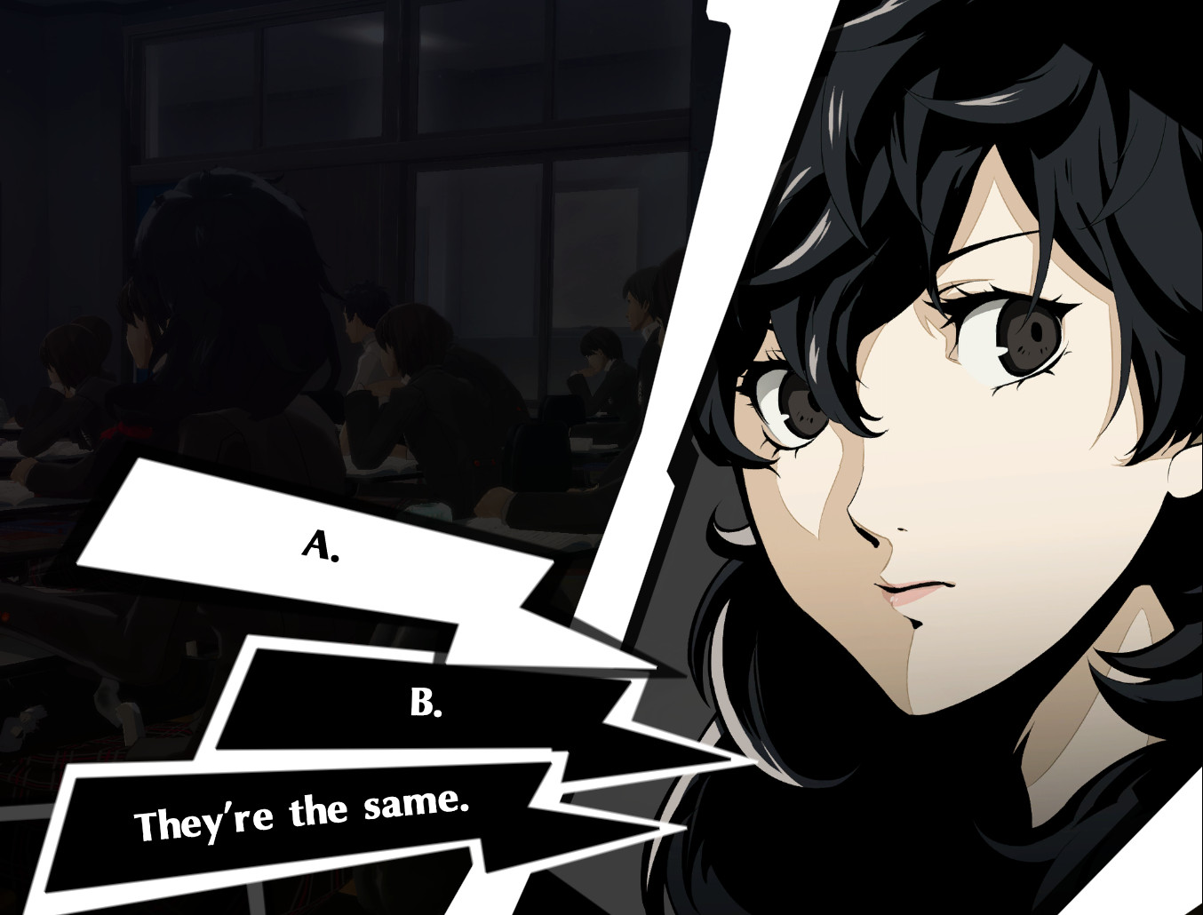 FeMC No Glasses Mod for Persona 5 Royal (PC) | P5R (PC) Mods