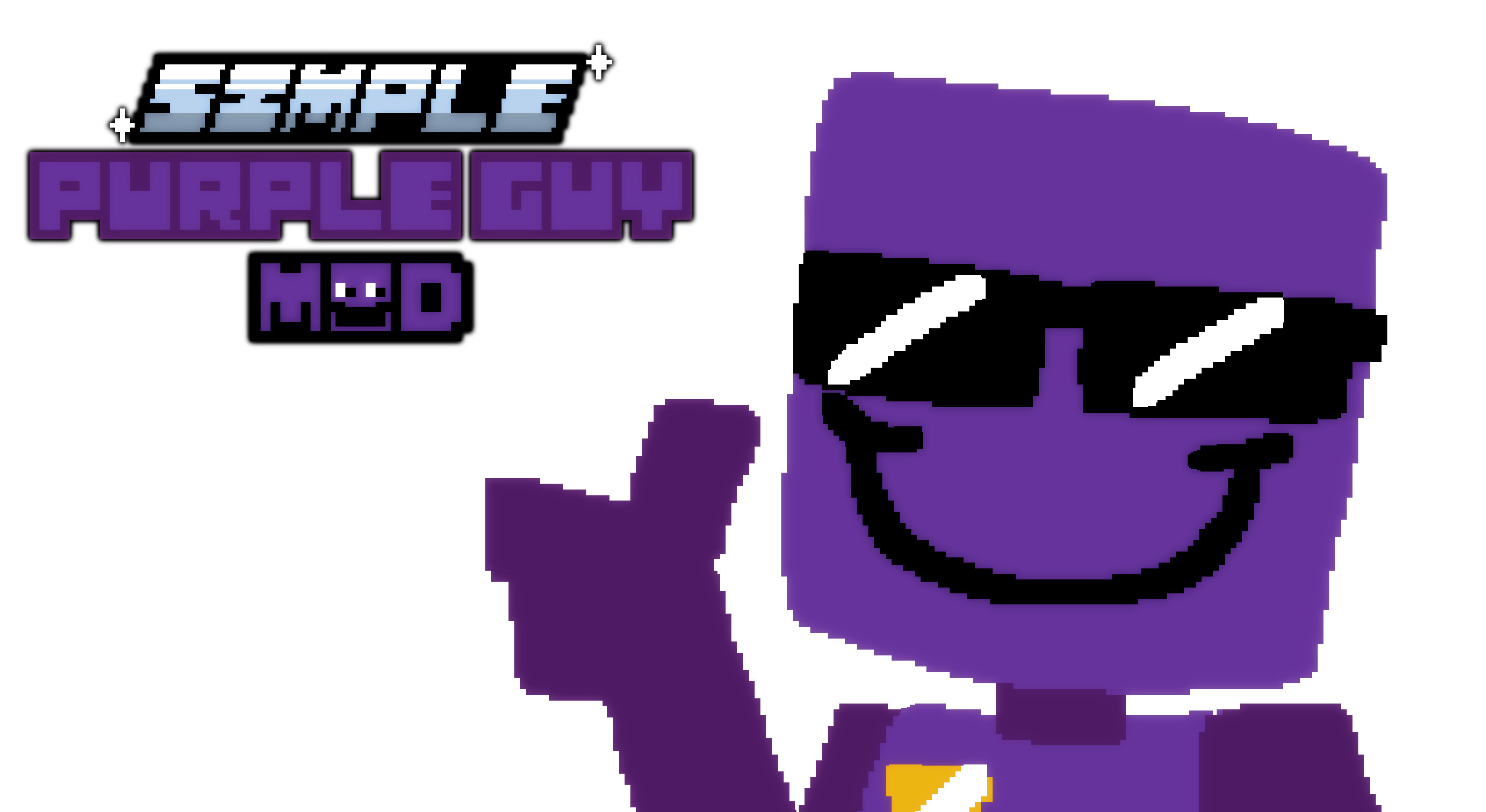 A Simple Purple Guy Mod Mod for Friday Night Funkin' | FNF Mods