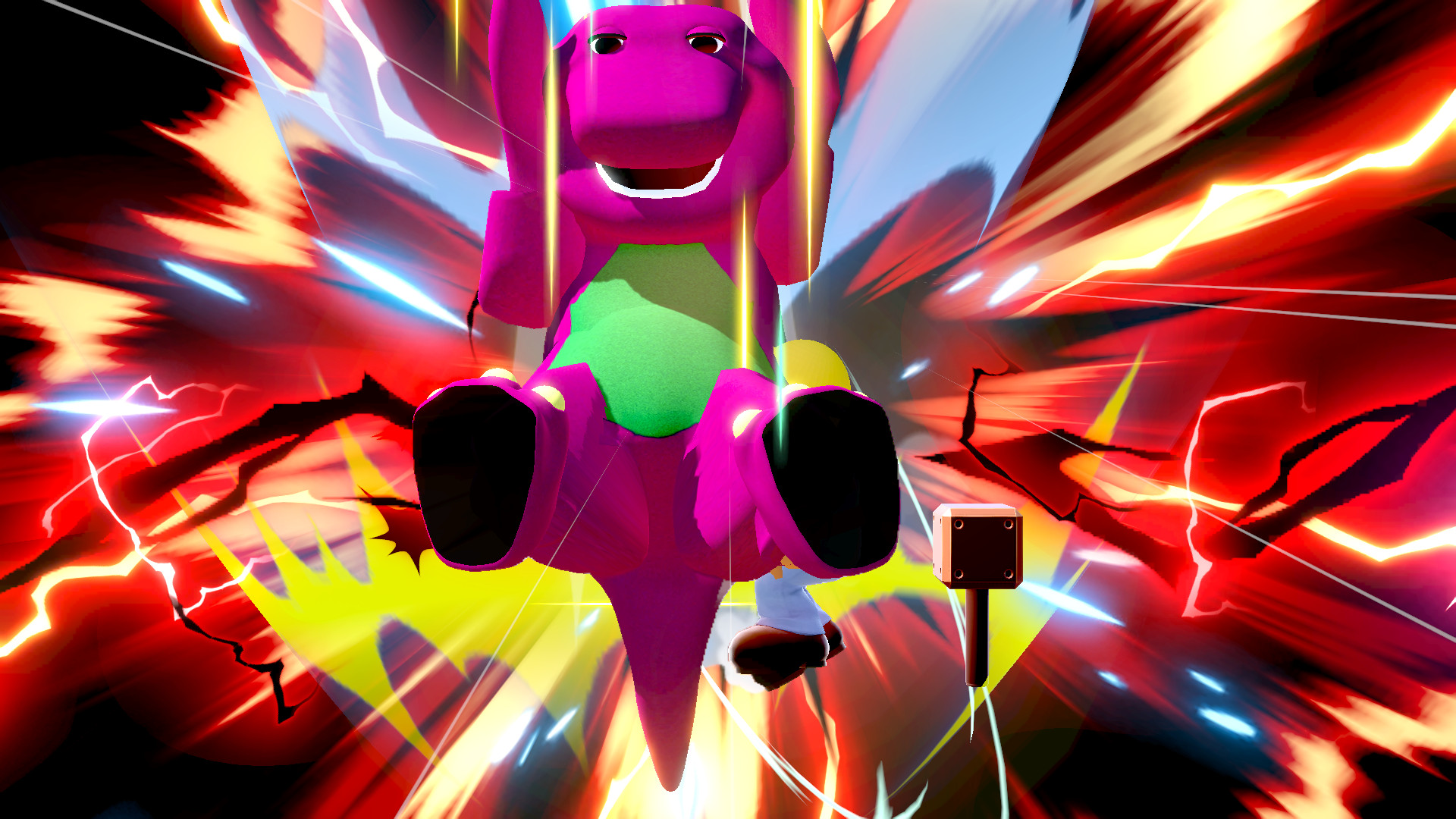 Barney The DINOSAUR Mod for Super Smash Bros. Ultimate | SSBU Mods