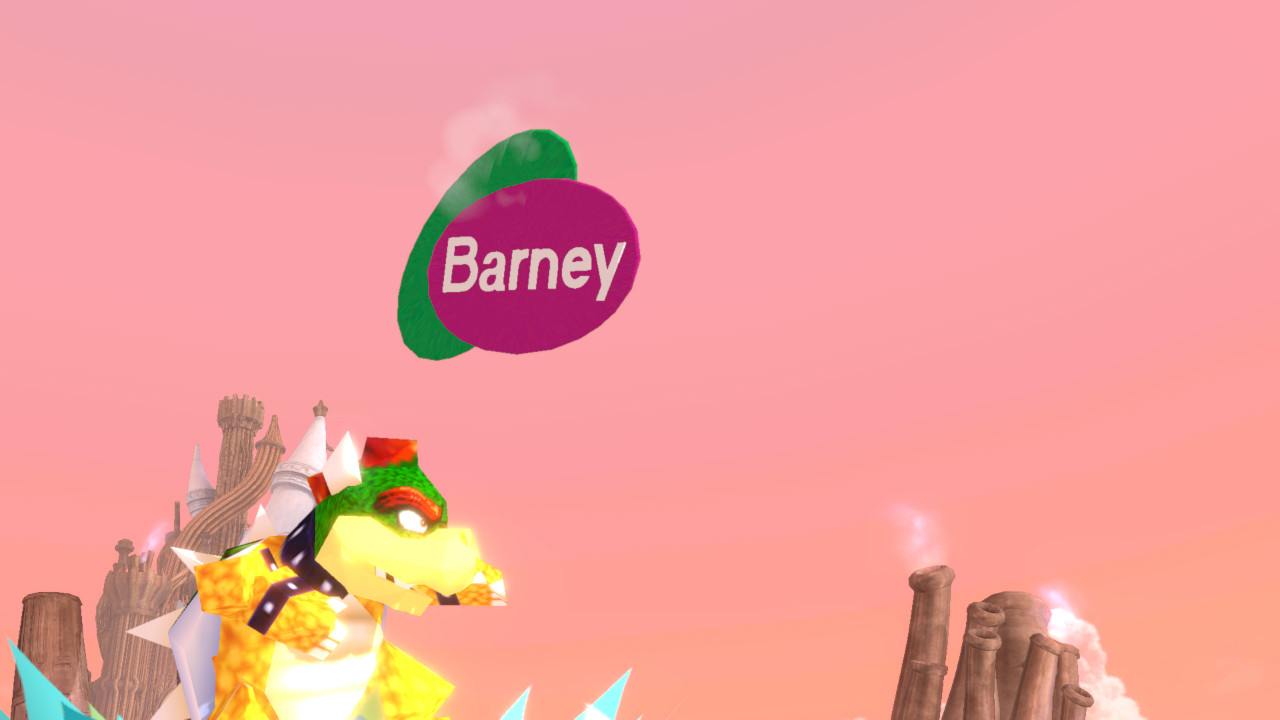 Barney The DINOSAUR Mod for Super Smash Bros. Ultimate | SSBU Mods