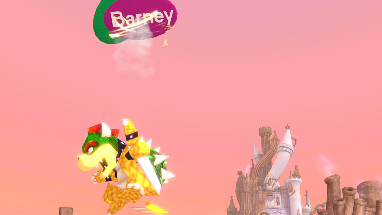 Barney The DINOSAUR Mod for Super Smash Bros. Ultimate | SSBU Mods