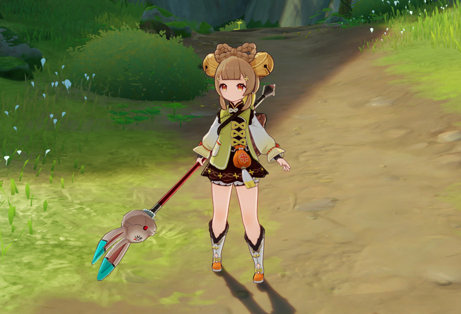 Rabbit Staff Mod for Genshin Impact | GI Mods