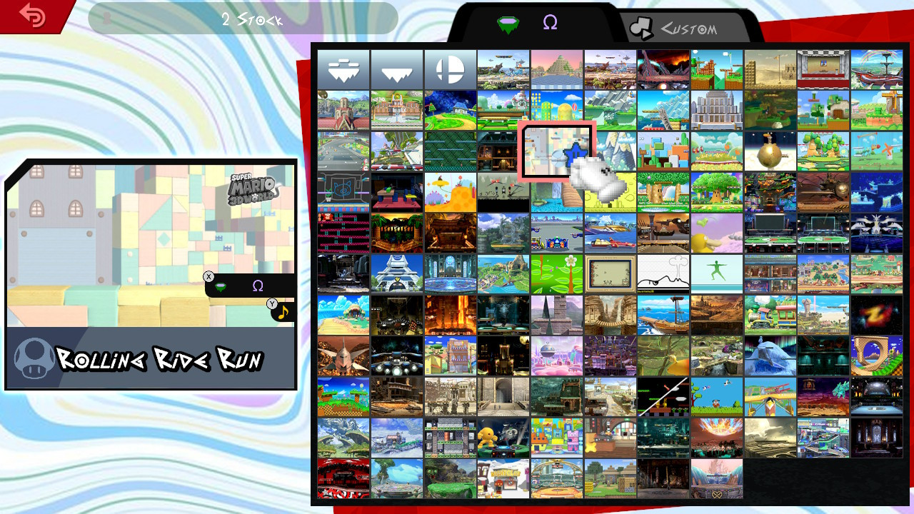 Rolling Ride Run (Super Mario 3D World) Mod for Super Smash Bros ...