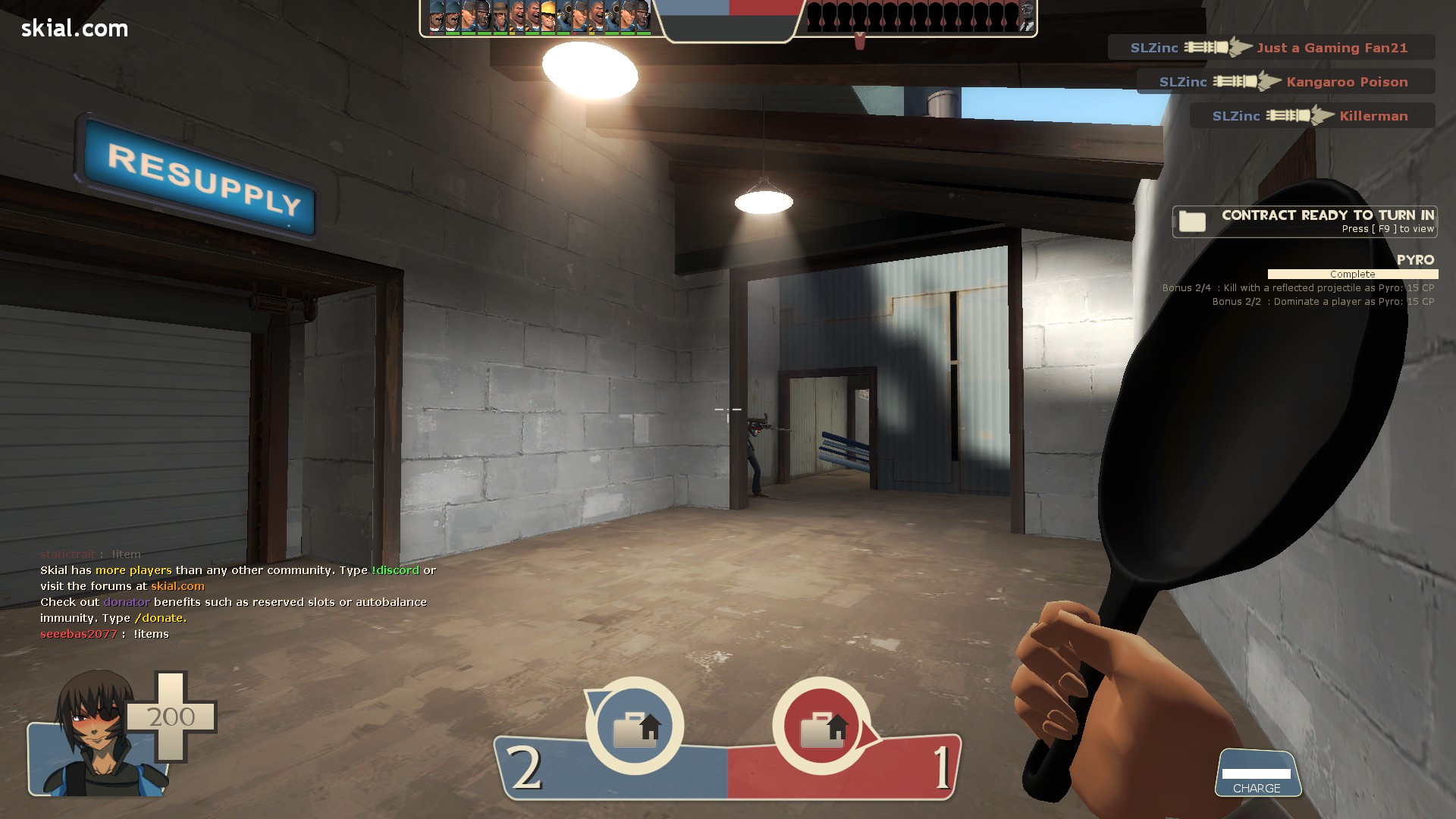 Azumanga Fortress - Demowoman Kagura Mod for Team Fortress 2 | TF2 Mods