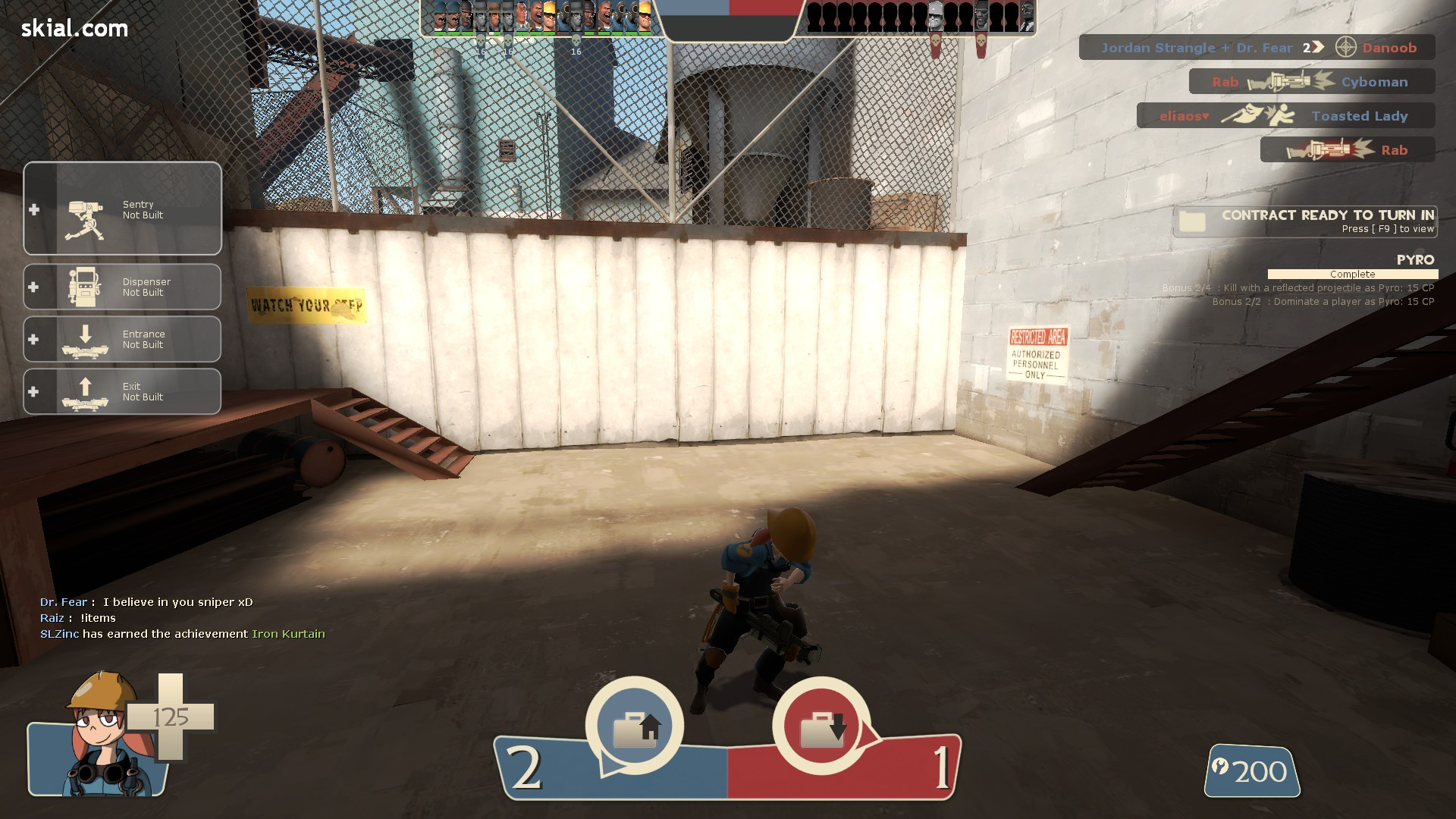 Azumanga Fortress - Engineer Chiyo & Mecha Sentry Mod for Team Fortress ...