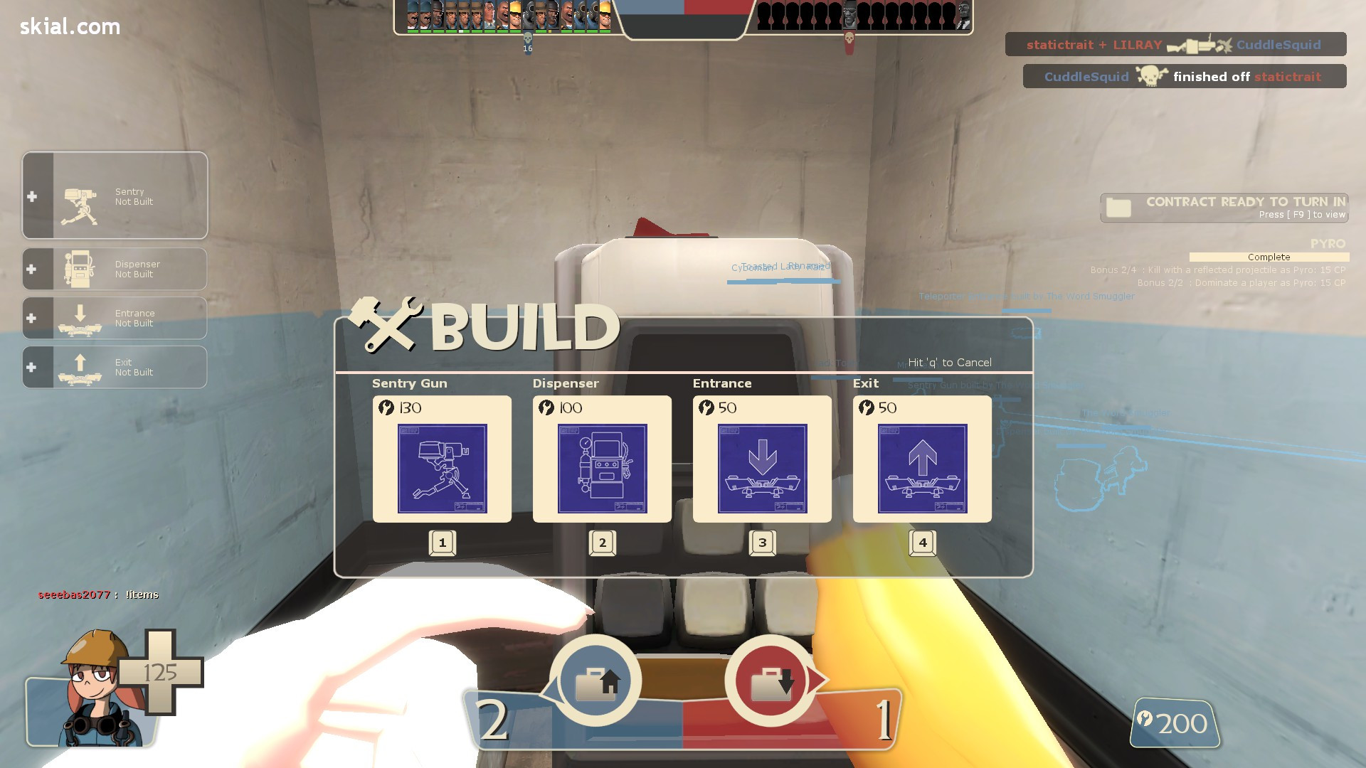 Azumanga Fortress - Engineer Chiyo & Mecha Sentry Mod for Team Fortress ...