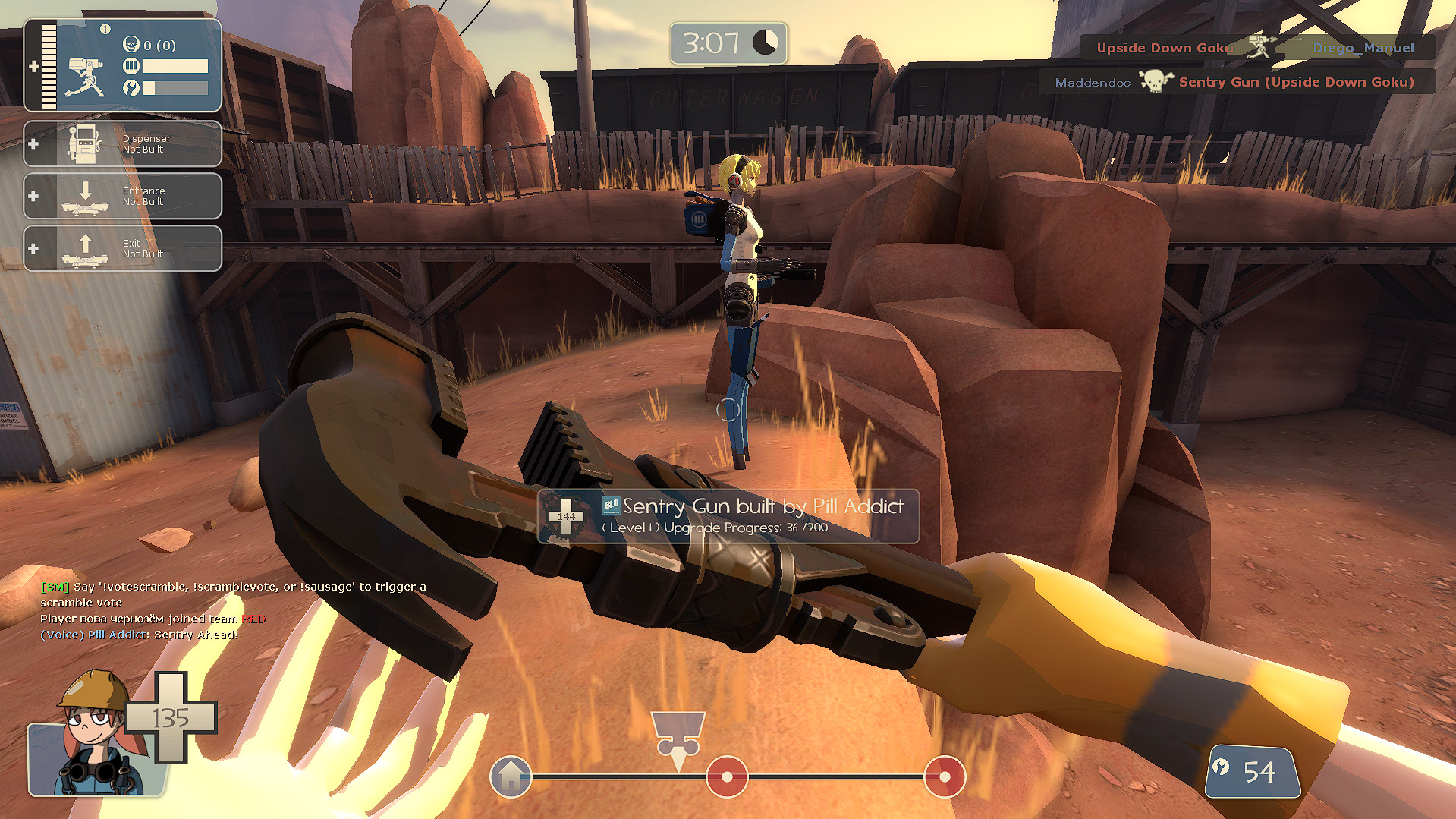 Azumanga Fortress - Engineer Chiyo & Mecha Sentry Mod for Team Fortress ...