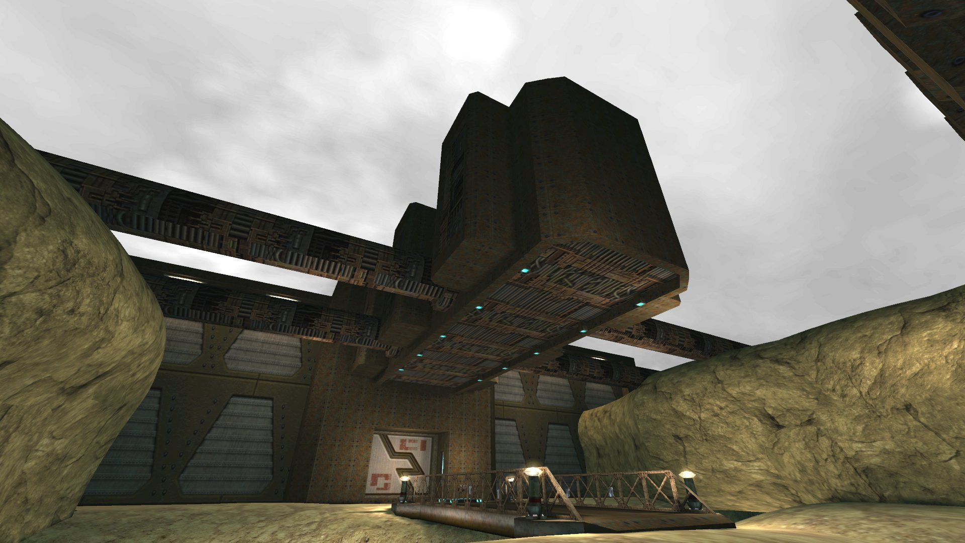 Quake 3 - Custom map Q1 SLIPGATE Mod for Quake III: Arena | Q3 Mods