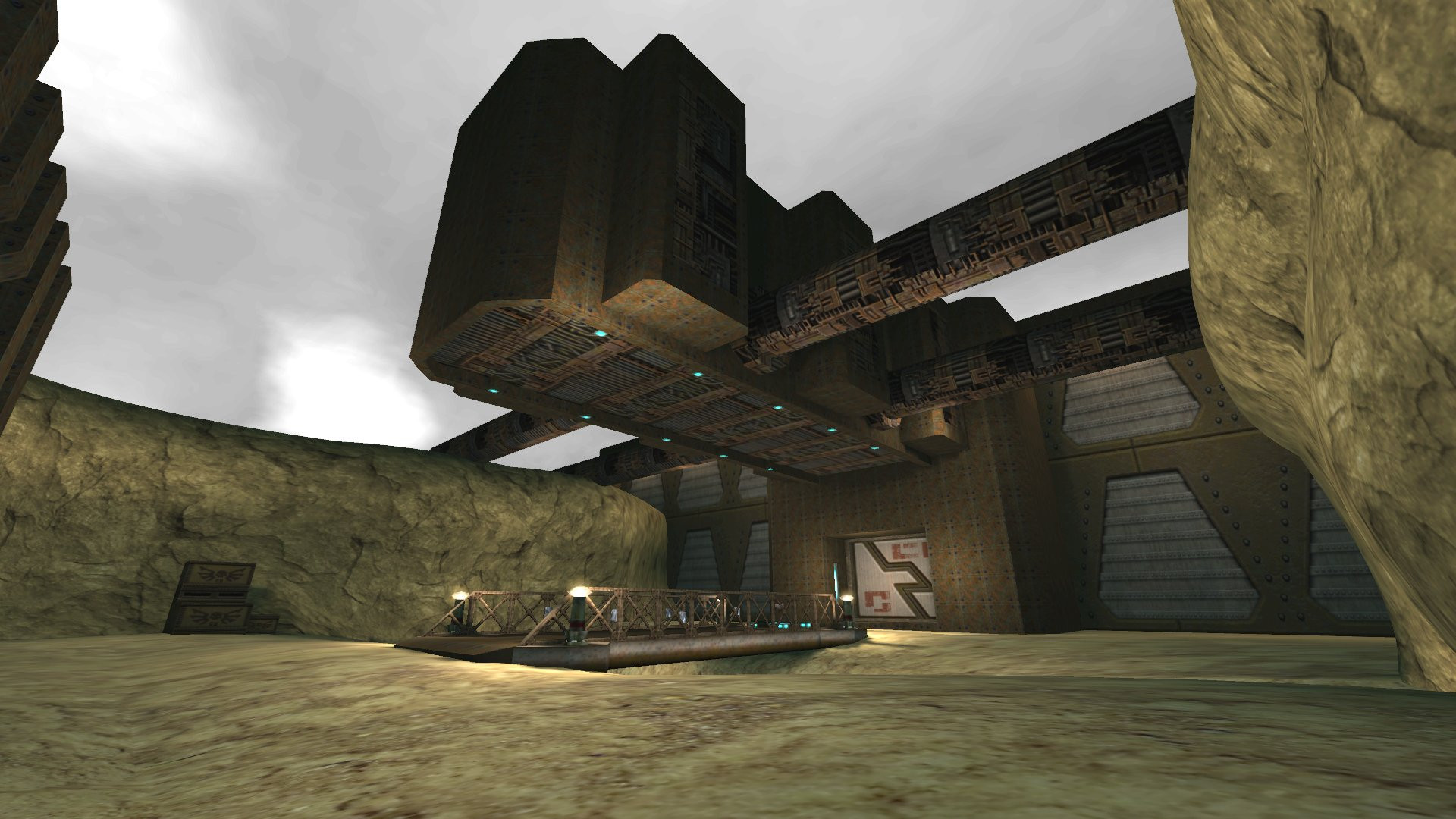 Quake 3 - Custom map Q1 SLIPGATE Mod for Quake III: Arena | Q3 Mods