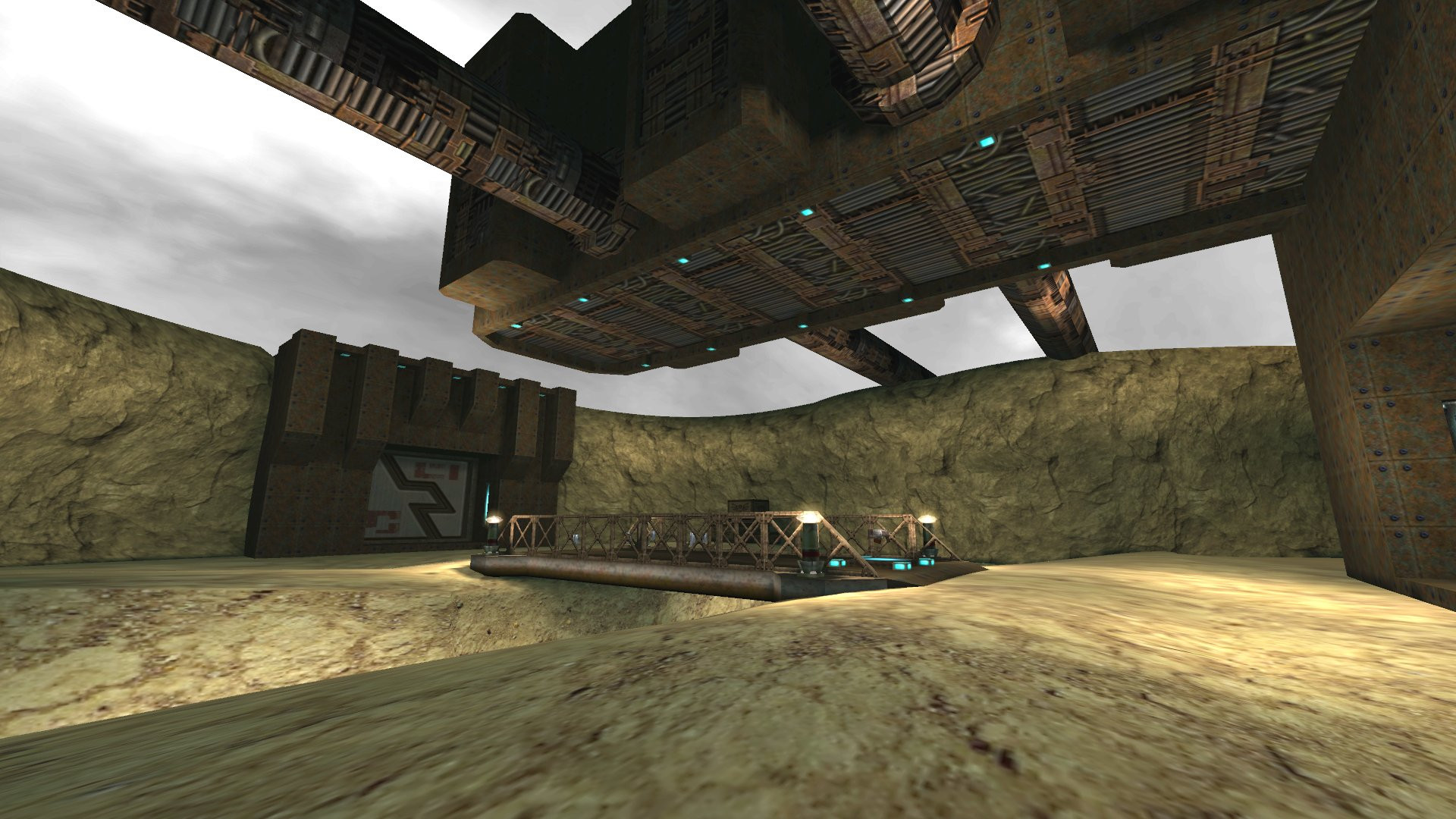 Quake 3 - Custom map Q1 SLIPGATE Mod for Quake III: Arena | Q3 Mods