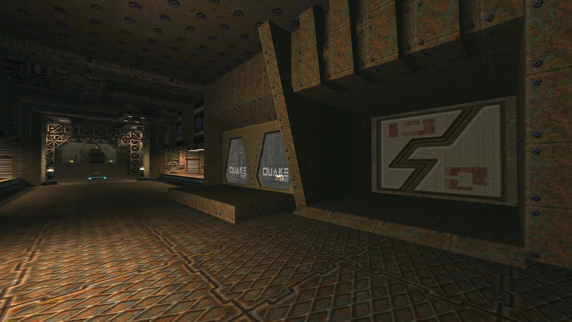 Quake 3 - Custom map Q1 SLIPGATE Mod for Quake III: Arena | Q3 Mods