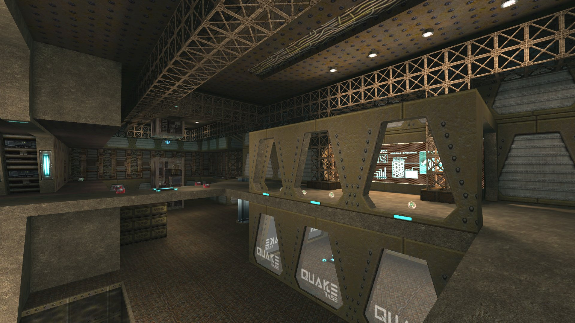 Quake 3 - Custom map Q1 SLIPGATE Mod for Quake III: Arena | Q3 Mods