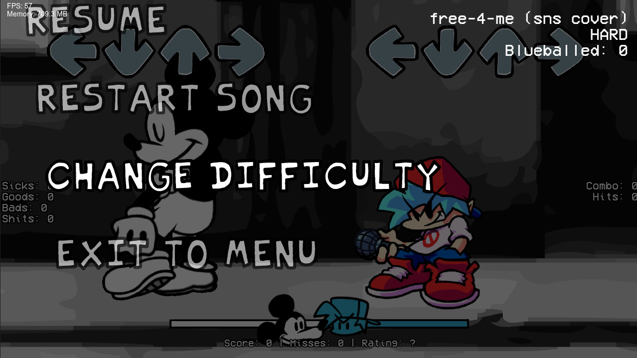 RODENTRAP - free-4-me (SNS Cover) Mod for Friday Night Funkin' | FNF Mods