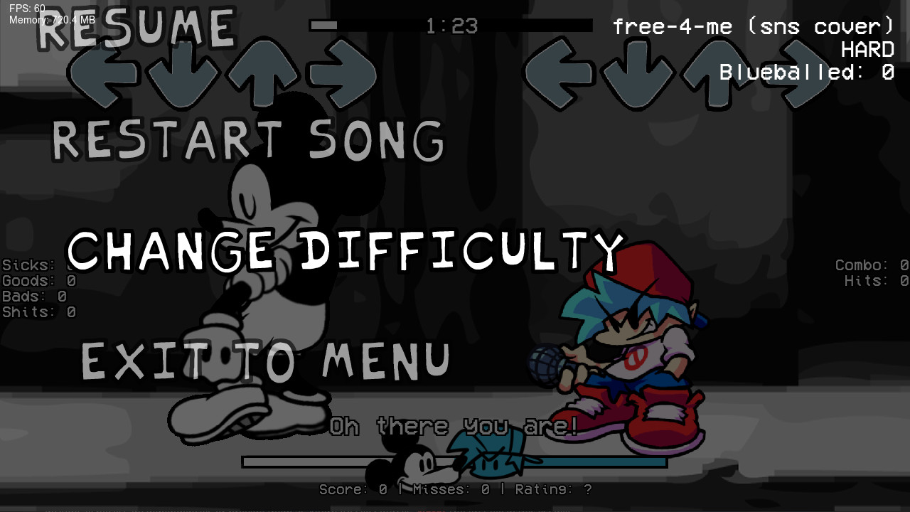 RODENTRAP - free-4-me (SNS Cover) Mod for Friday Night Funkin' | FNF Mods