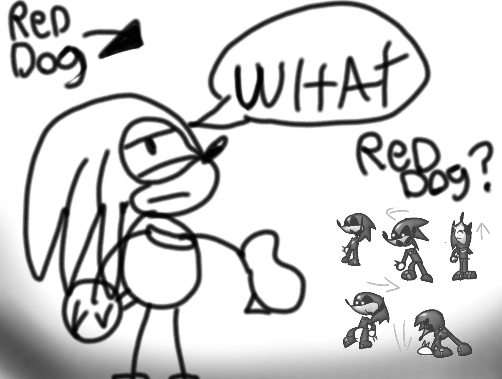 Re-Animated Knuckles Over Daddy Dearest Mod for Friday Night Funkin ...