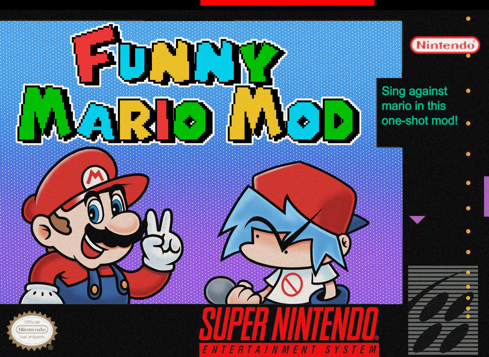 Funny Mario Mod Mod for Friday Night Funkin' | FNF Mods