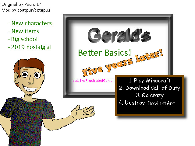 Gerald's Better Basics (V3?) feat. TFG + GWHG Mod for Baldi's Basics ...