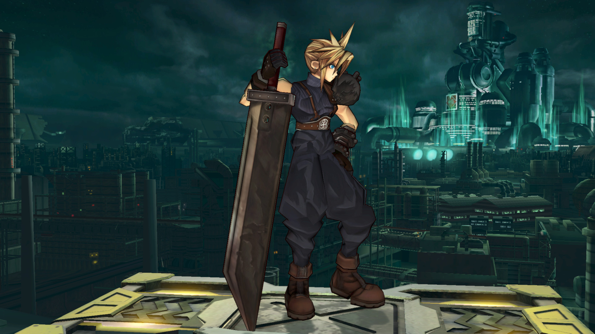 Cloud Tetsuya Nomura Style Mod for Super Smash Bros. Ultimate | SSBU Mods