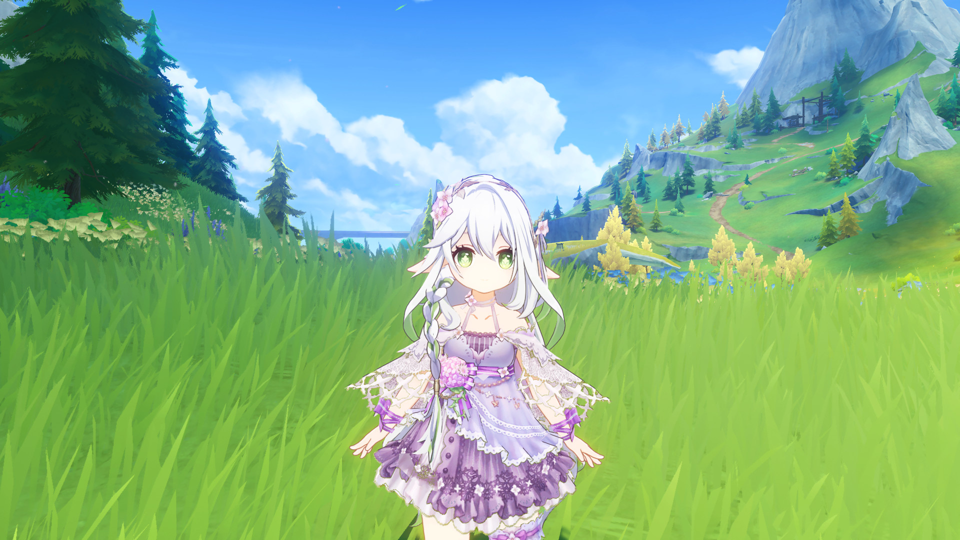 Floral Dress Nahida Mod for Genshin Impact | GI Mods