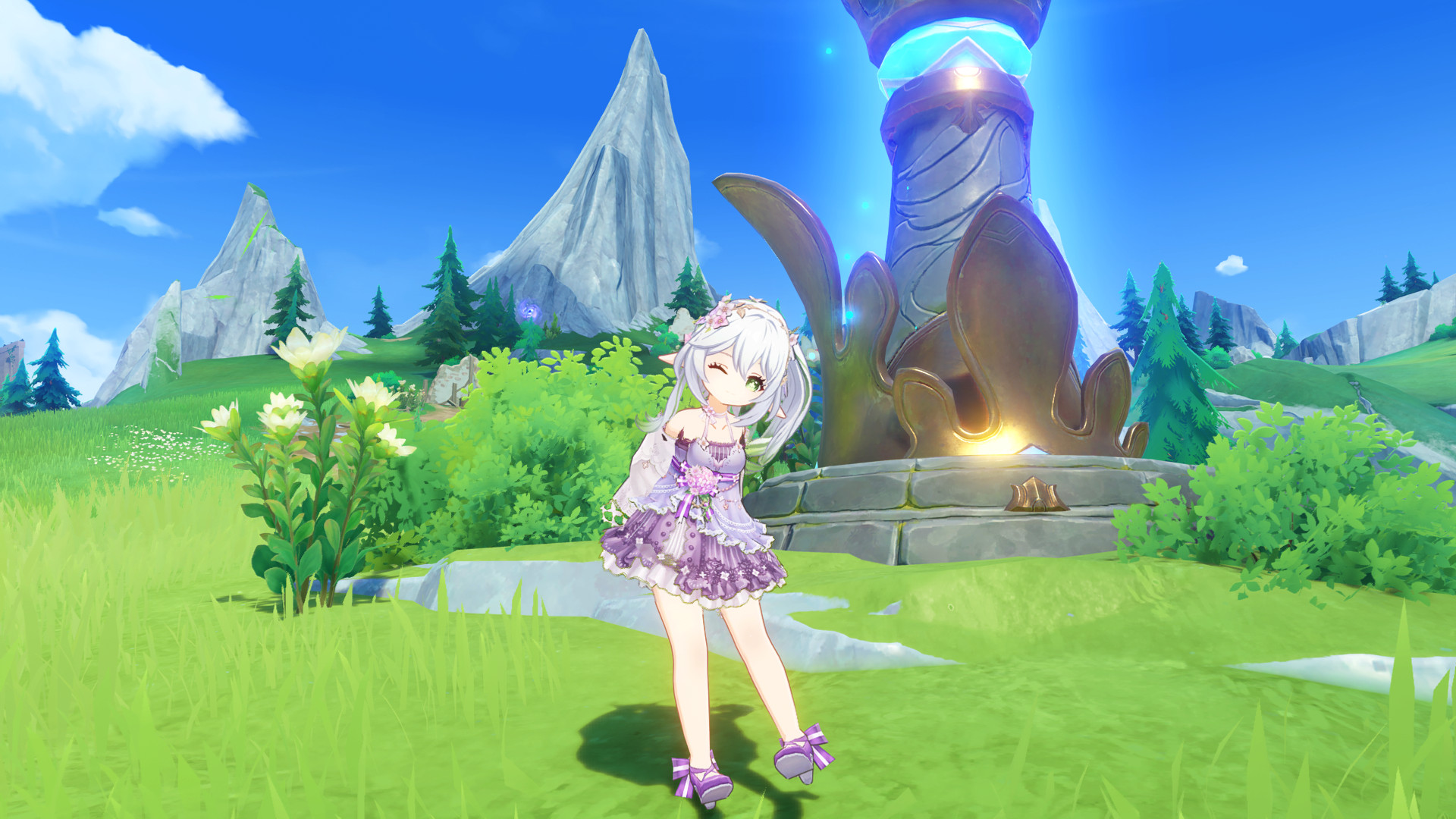 Floral Dress Nahida Mod for Genshin Impact | GI Mods