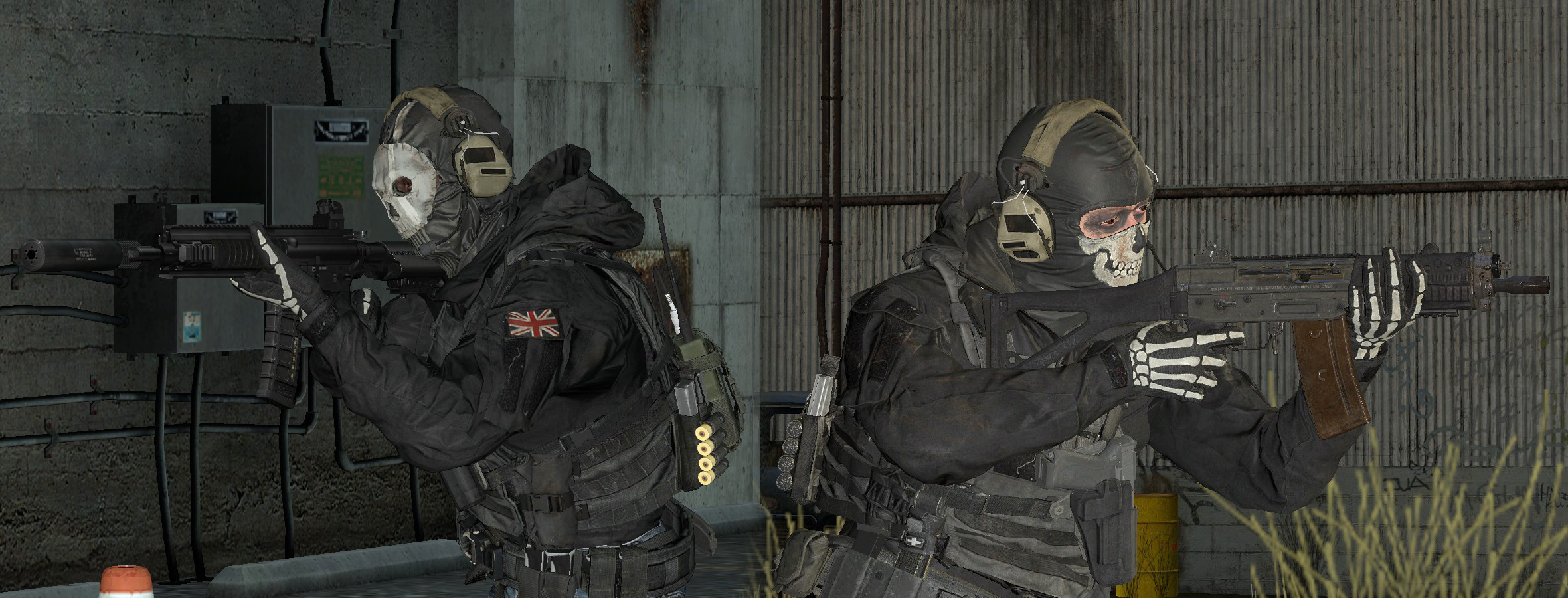 MWII Simon "Ghost" Riley pack Mod for Counter-Strike: Source | CS:S Mods