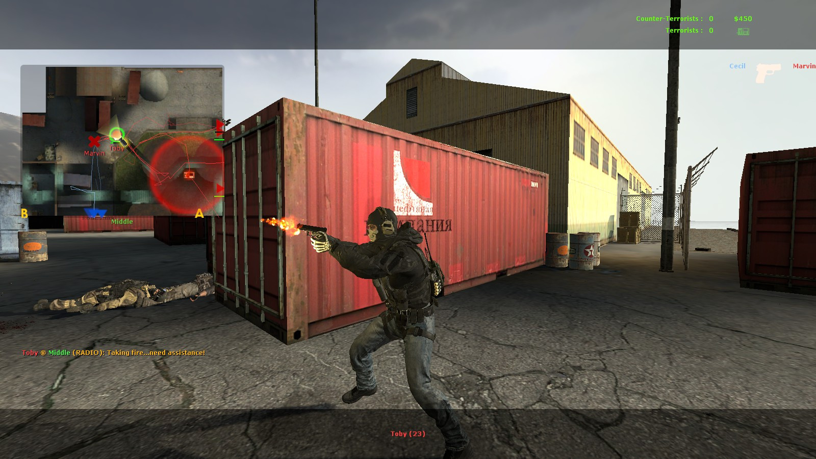 MWII Simon "Ghost" Riley pack Mod for Counter-Strike: Source | CS:S Mods