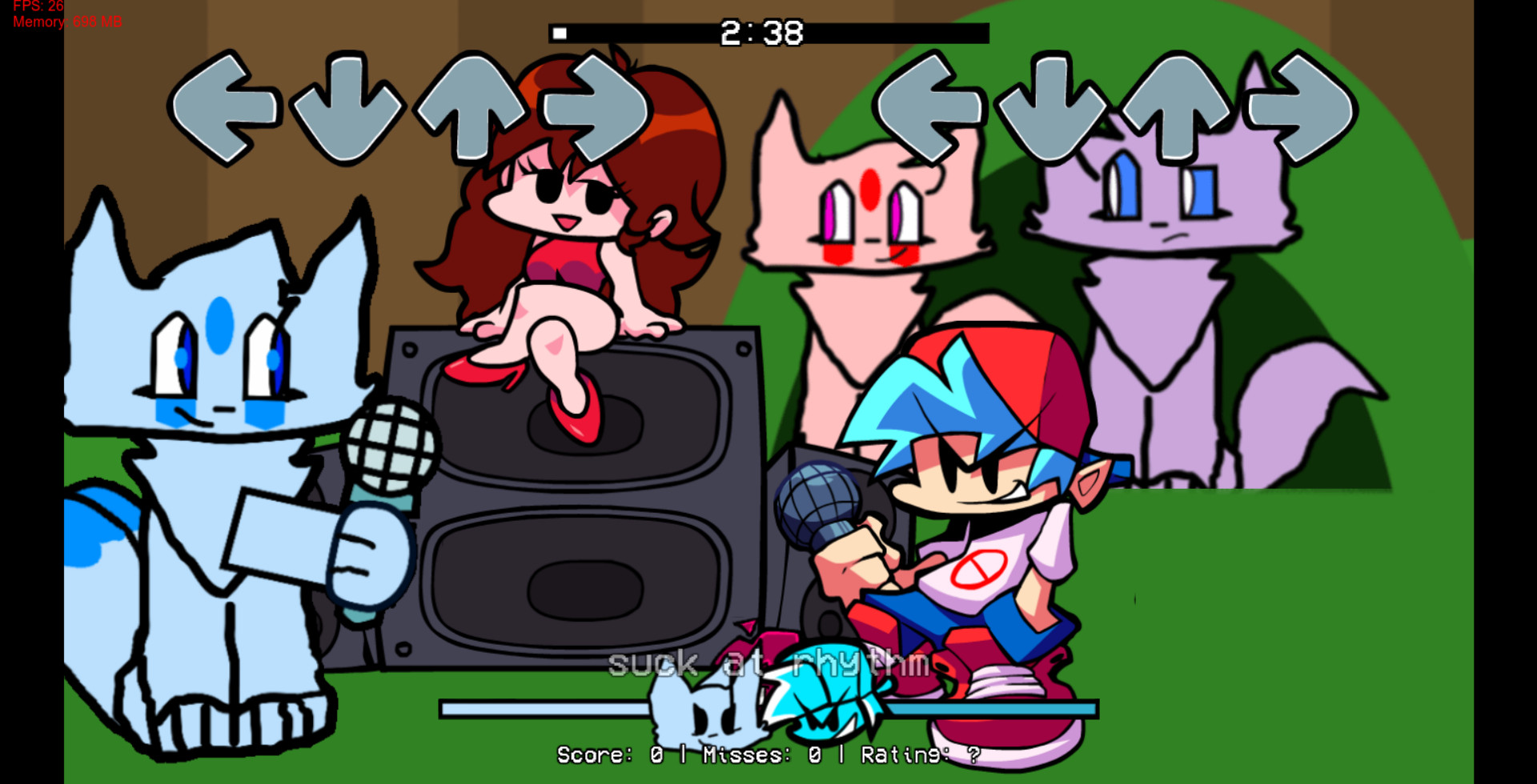 Vs Crystals Mod for Friday Night Funkin' | FNF Mods