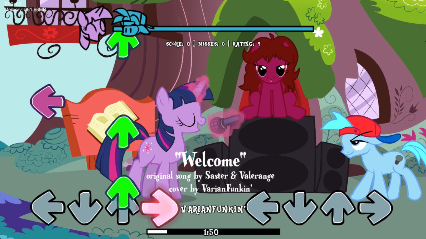 FNF My Little Pony Cover Mod Collection(s) Mod for Friday Night Funkin ...