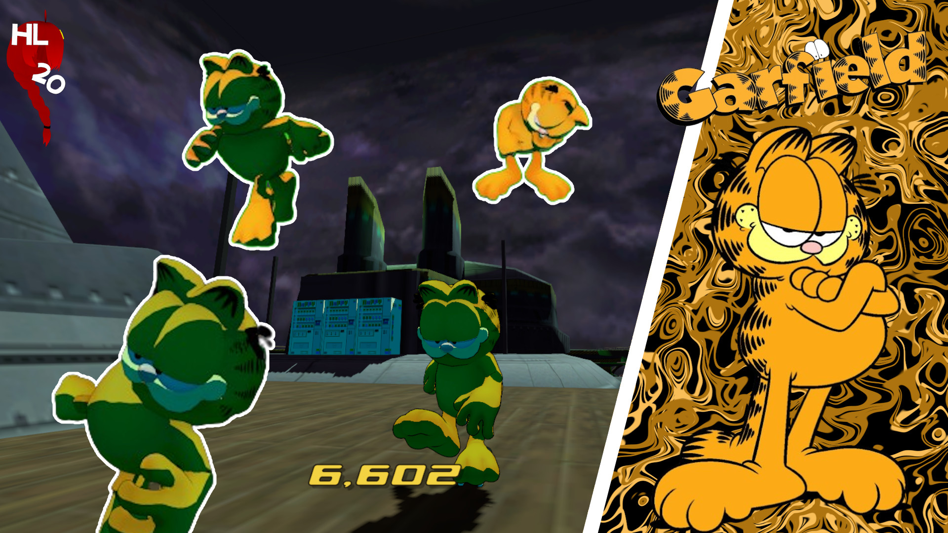 Garfield Mod for Bomb Rush Cyberfunk | BRC Mods