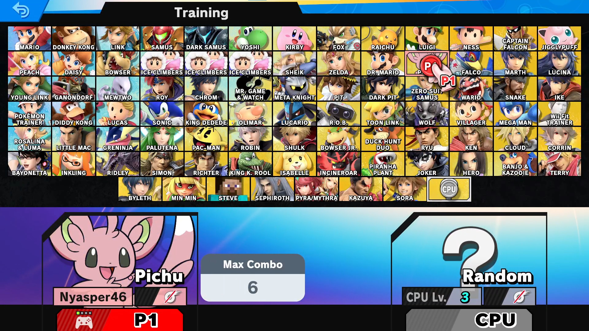 Minccino over Pichu! Mod for Super Smash Bros. Ultimate | SSBU Mods