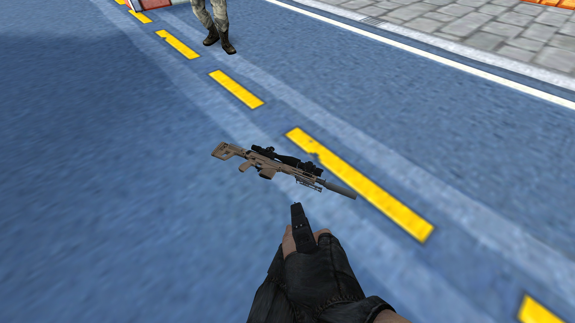 Chukavin Sniper Rifle on MW2023 Animation Mod for Counter-Strike 1.6 ...