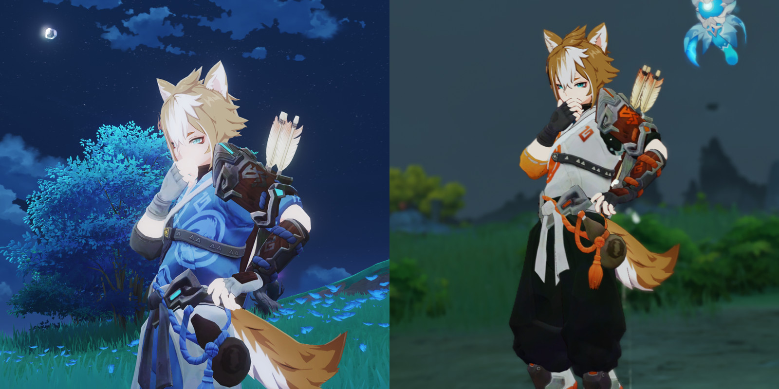 Gorou Hanzo outfit Mod for Genshin Impact | GI Mods