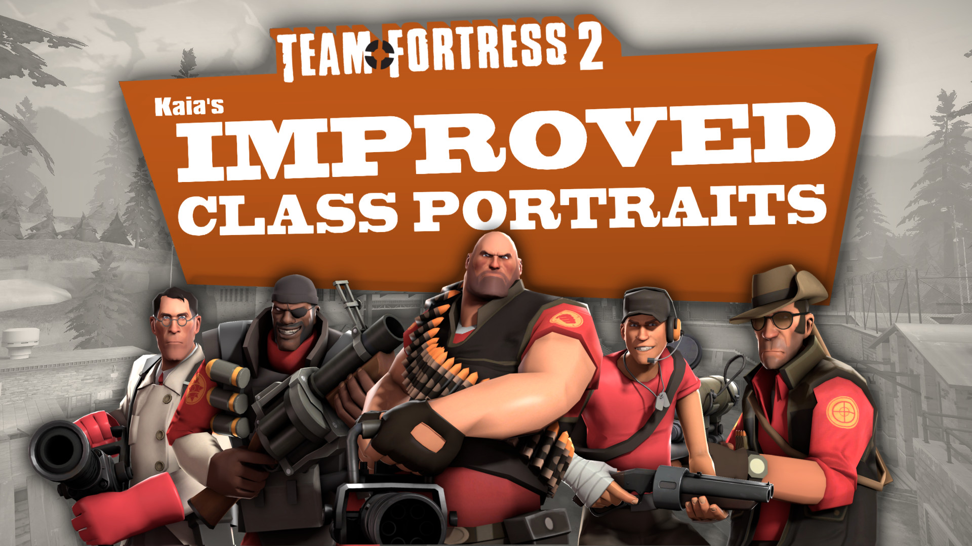 Kaia's Improved HUD Portraits Mod for Team Fortress 2 | TF2 Mods