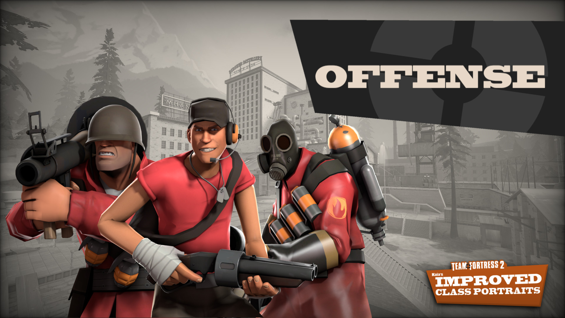 Kaia's Improved HUD Portraits Mod for Team Fortress 2 | TF2 Mods