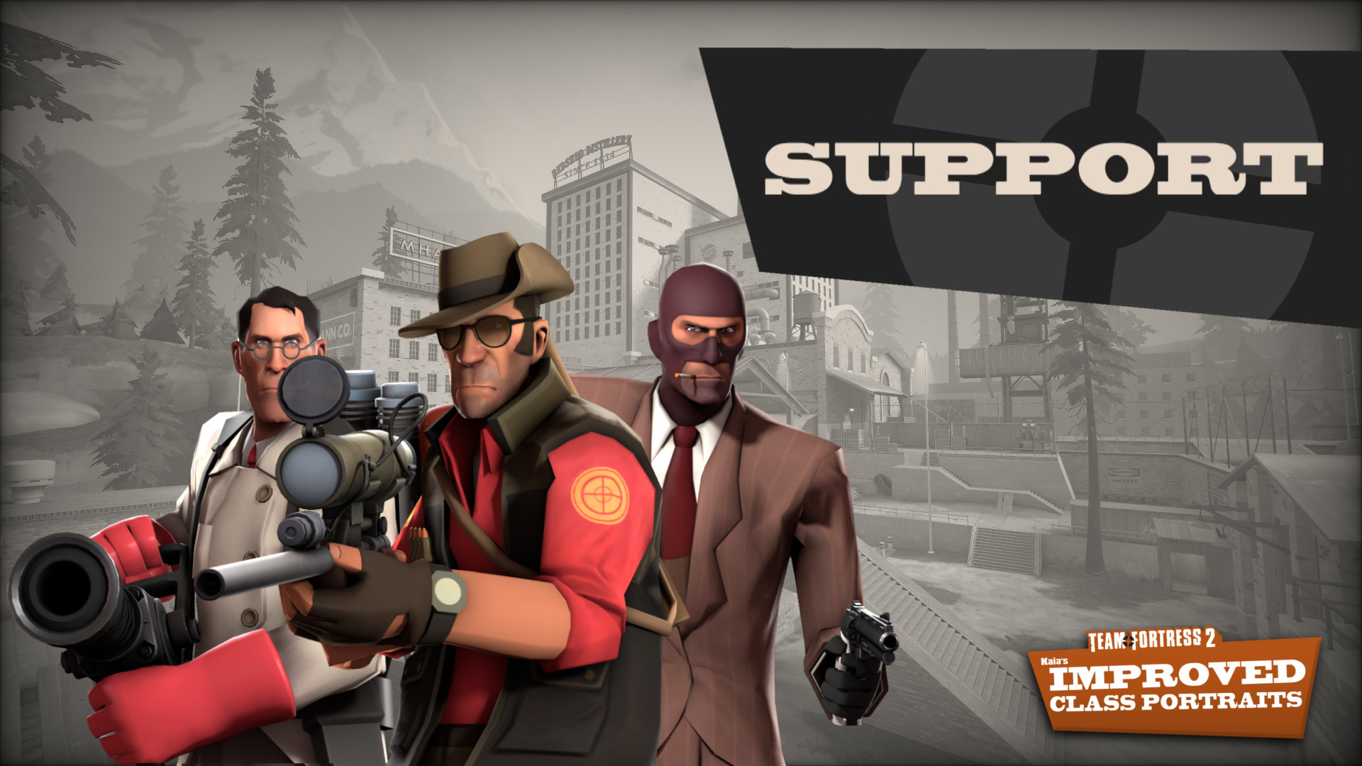 Kaia's Improved HUD Portraits Mod for Team Fortress 2 | TF2 Mods