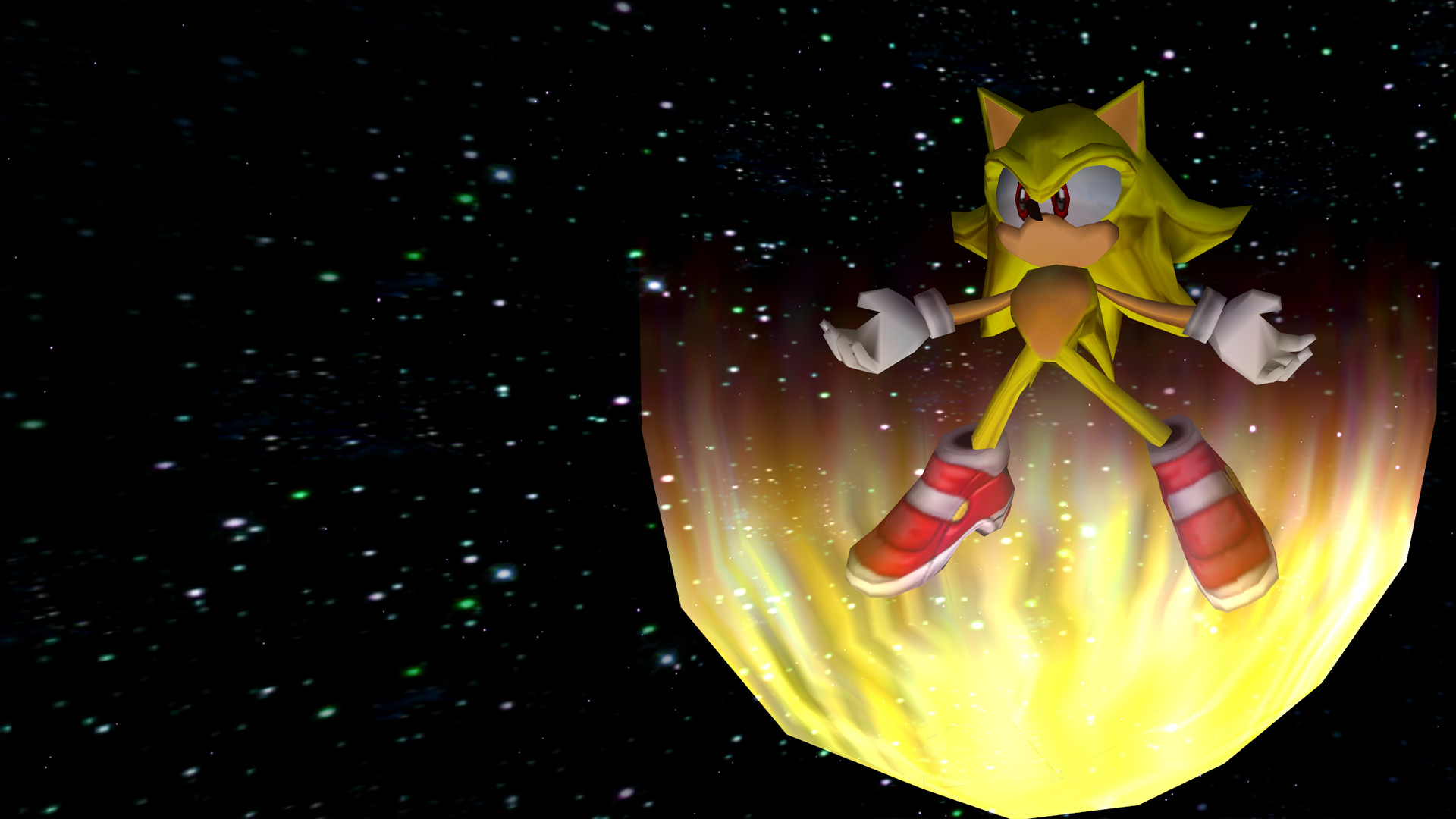 Vanished_san's Super Sonic Facelift Mod for Sonic Adventure 2 | SA2 Mods