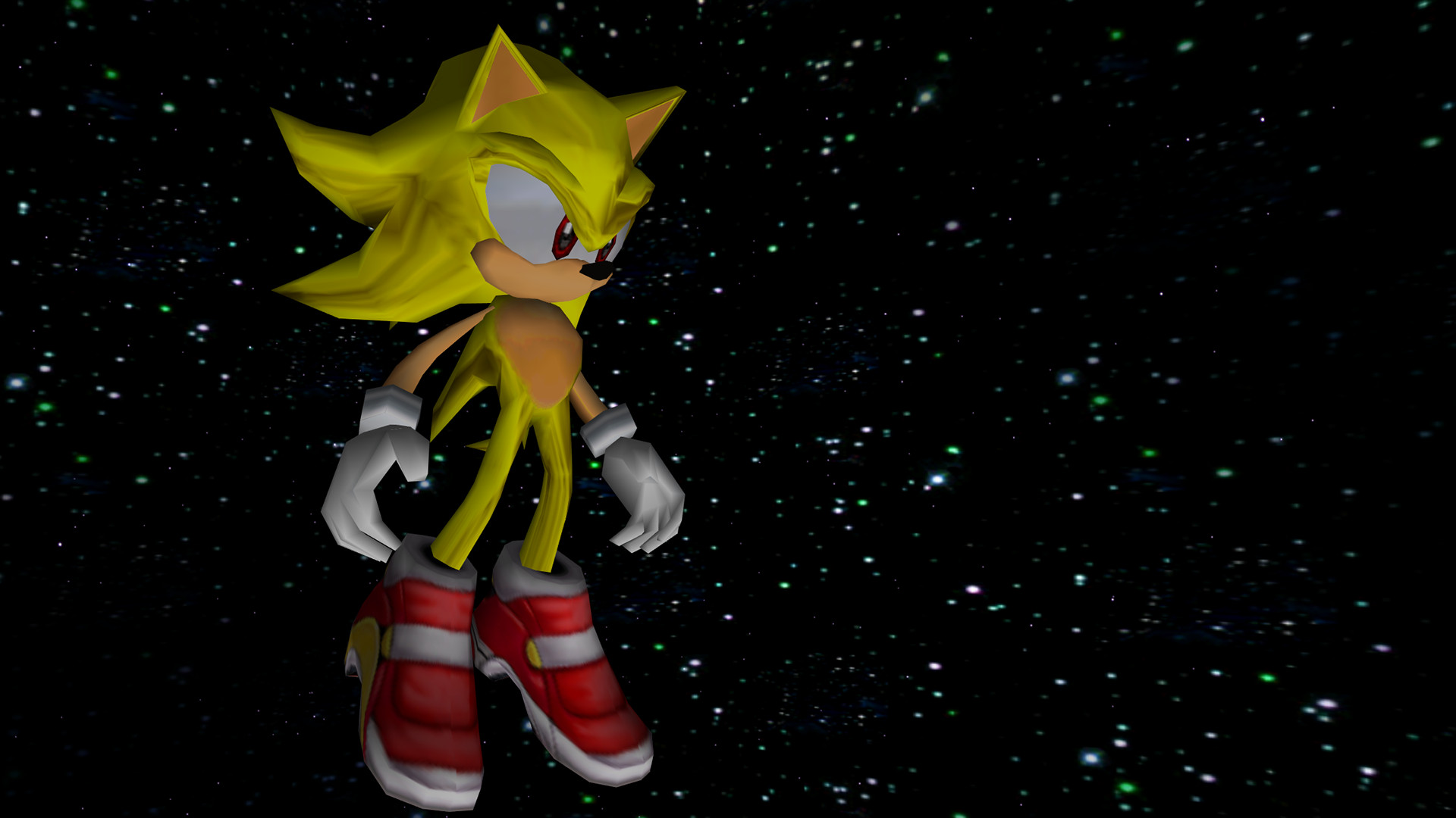 Vanished_san's Super Sonic Facelift Mod for Sonic Adventure 2 | SA2 Mods