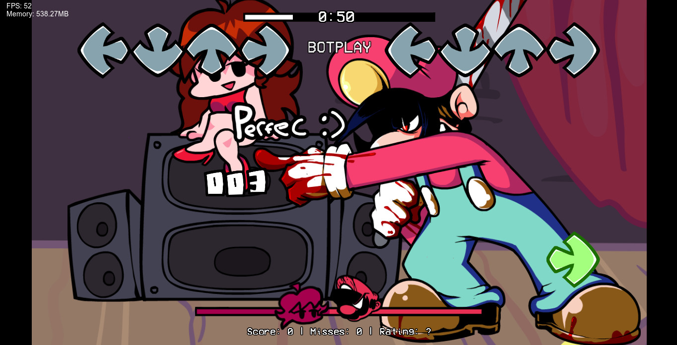 [SENSITIVE CONTENT] Playable Devil Mario Mod for Friday Night Funkin ...