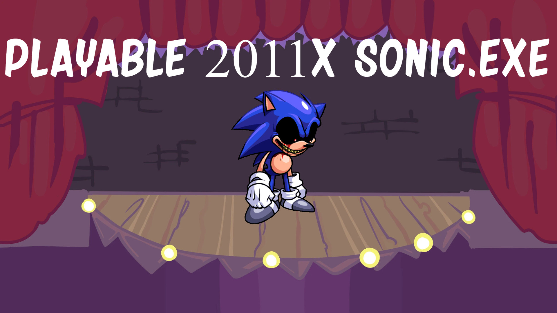 [SENSITIVE CONTENT] Playable 2011X Sonic.EXE Mod for Friday Night ...