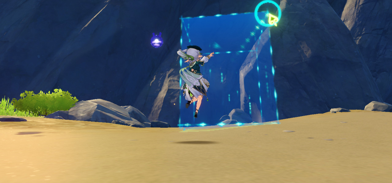 Blue Effect Nahida Mod for Genshin Impact | GI Mods