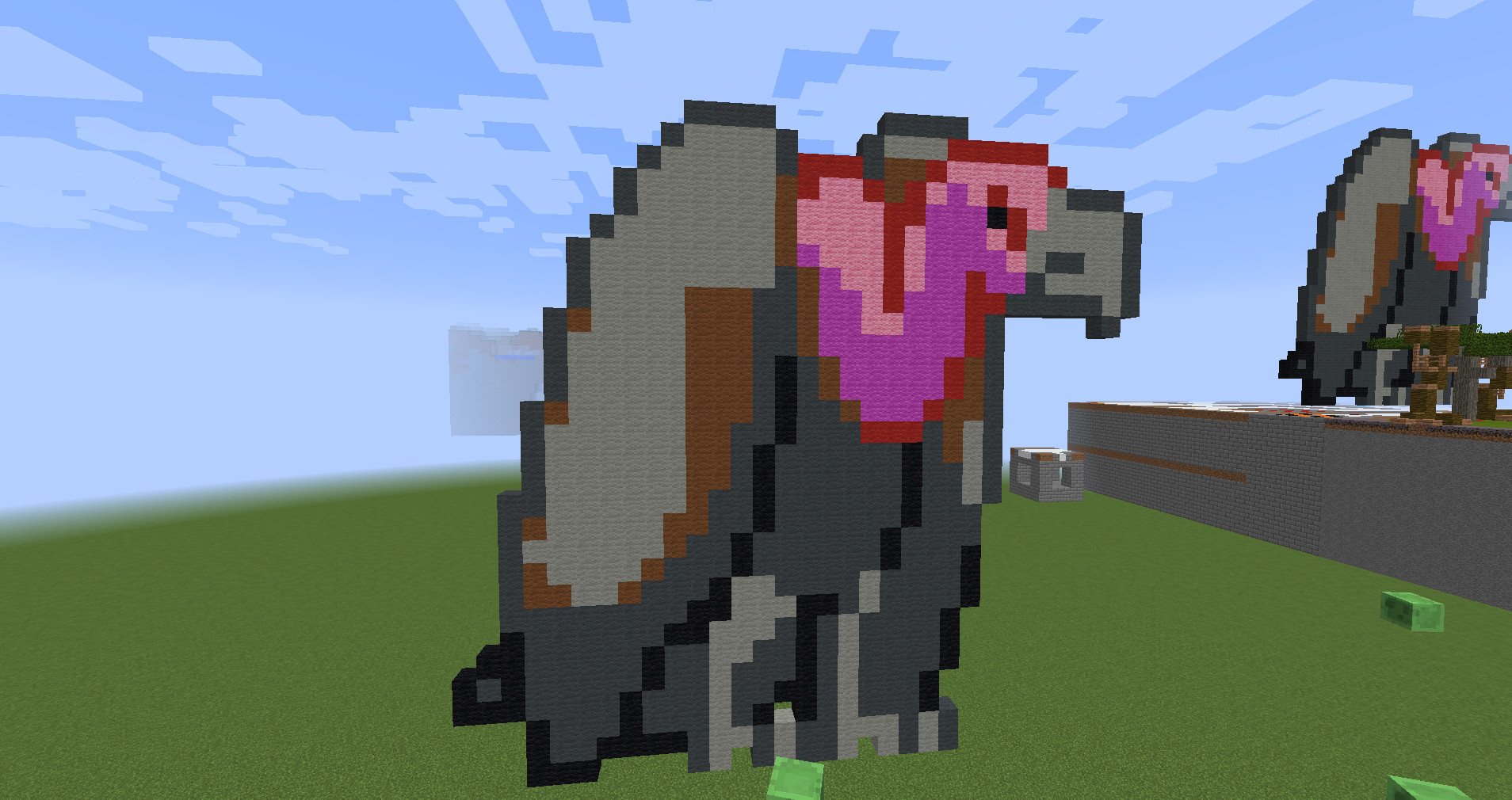 Vulture Pixel Art Mod for Minecraft: Java Edition | MC Mods