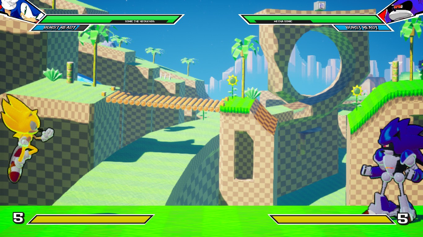 Super Sonic Red Eyes Mod for Sonic Smackdown | SSD Mods