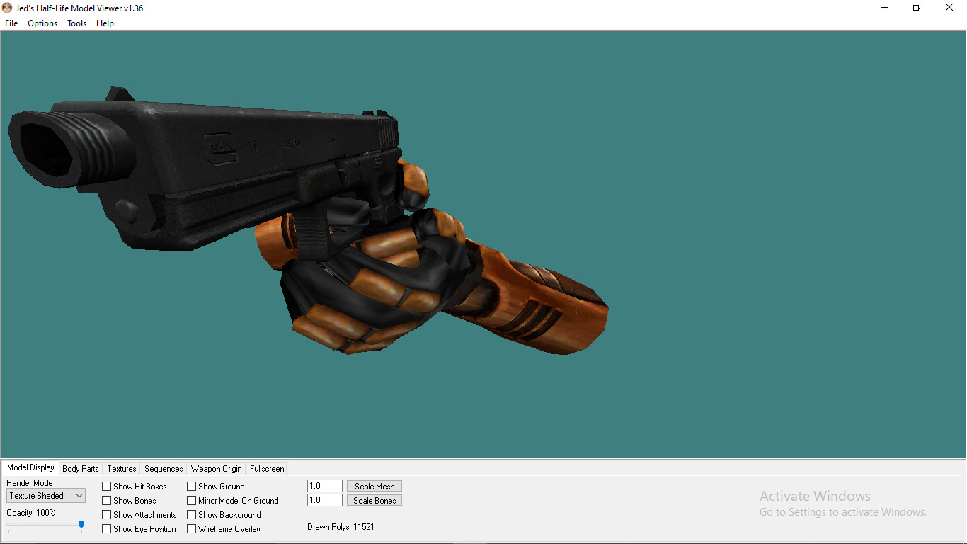 Twinke Masta's Glock 17 on IIopn's anims on AI arm Mod for Half-Life ...