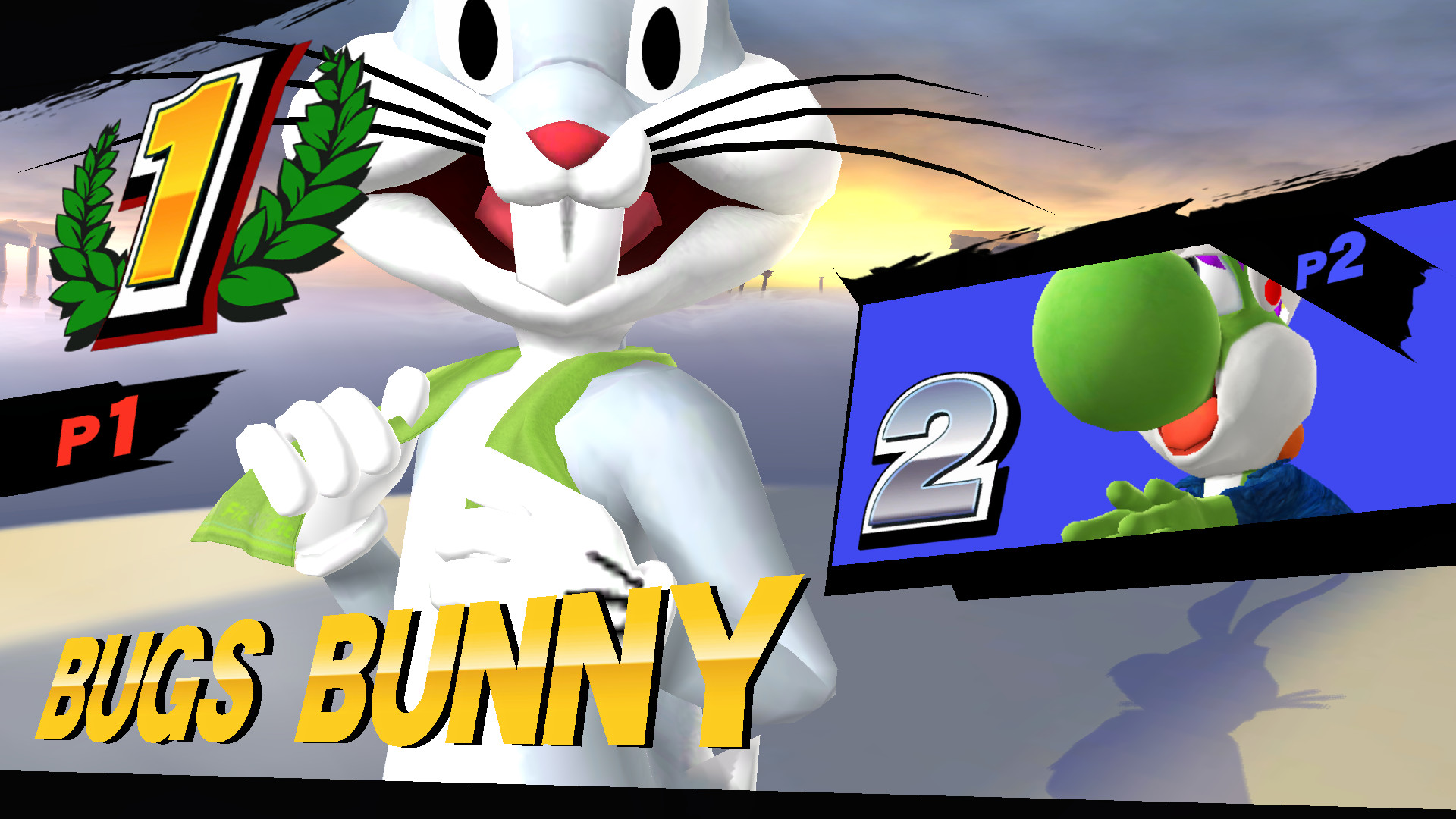 Bugs Bunny (over WFT) Mod for Super Smash Bros. (Wii U) | SSB4U Mods