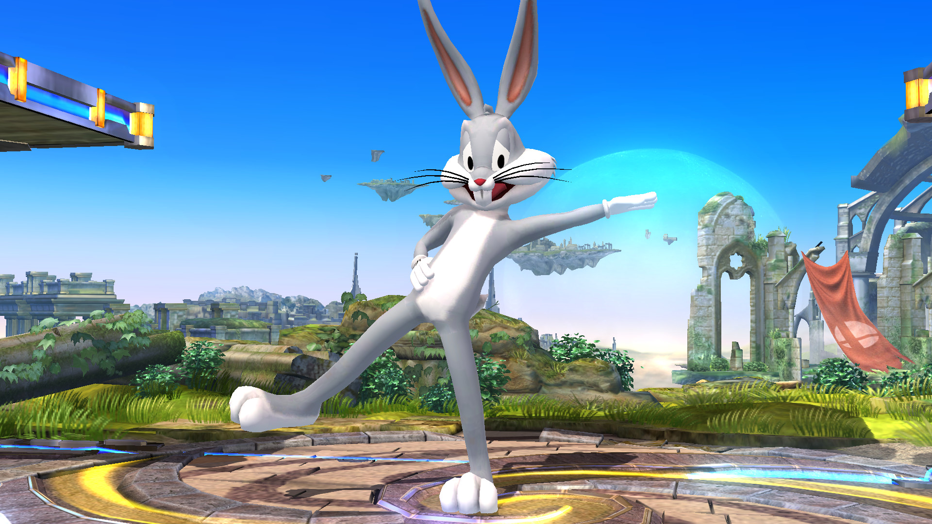 Bugs Bunny (over WFT) Mod for Super Smash Bros. (Wii U) | SSB4U Mods
