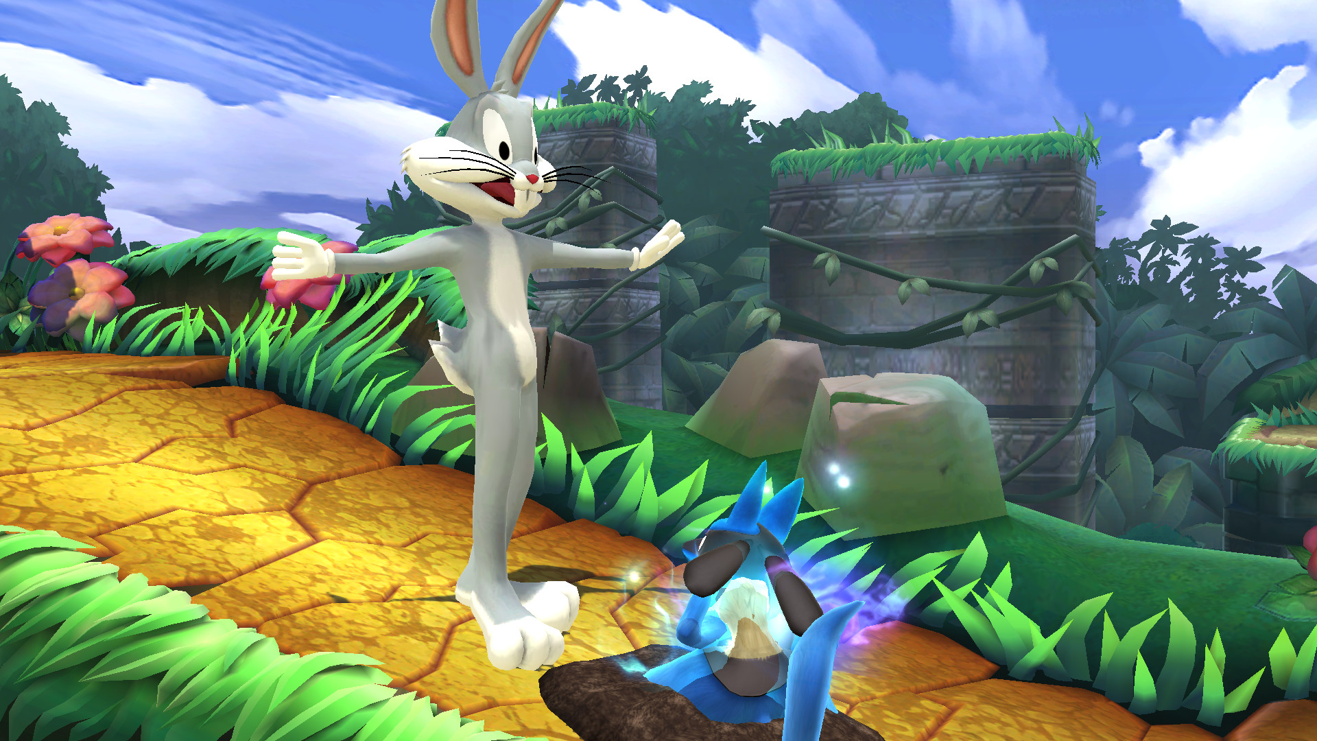 Bugs Bunny (over WFT) Mod for Super Smash Bros. (Wii U) | SSB4U Mods