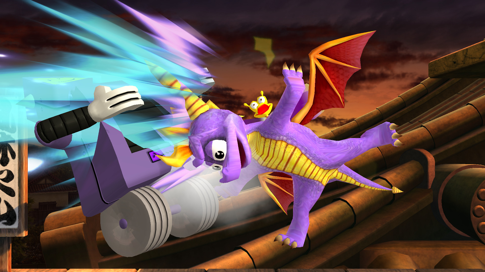 Spyro (Enter the Dragonfly) Mod for Super Smash Bros. (Wii U) | SSB4U Mods
